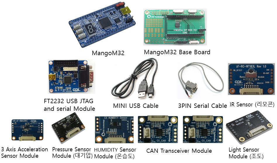 Mango M32 Middle Package2 Stm32f103 Cortex M3 Evb 4937
